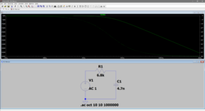 【AC解析】LTspiceでRCフィルタの周波数特性を求めよう！ | モノテックラボ