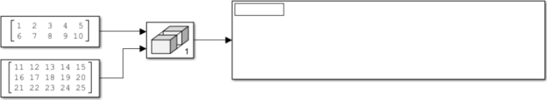 【MATLAB】Simulink上で行列の連結と要素の抽出 | モノテックラボ